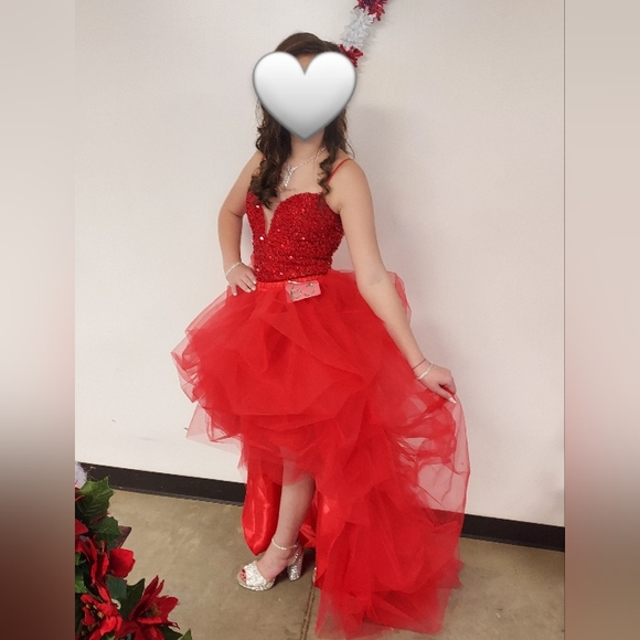Dresses | Red Pageantpromformal Dress | Poshmark